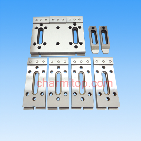 Wire cutting platen clamp fixture fixtures clamping plate stainless ...